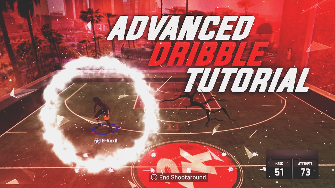 NEW GLITCHY ADVANCED DRIBBLE GOD TUTORIAL W/ HANDCAM NBA 2K20! HOW TO ...