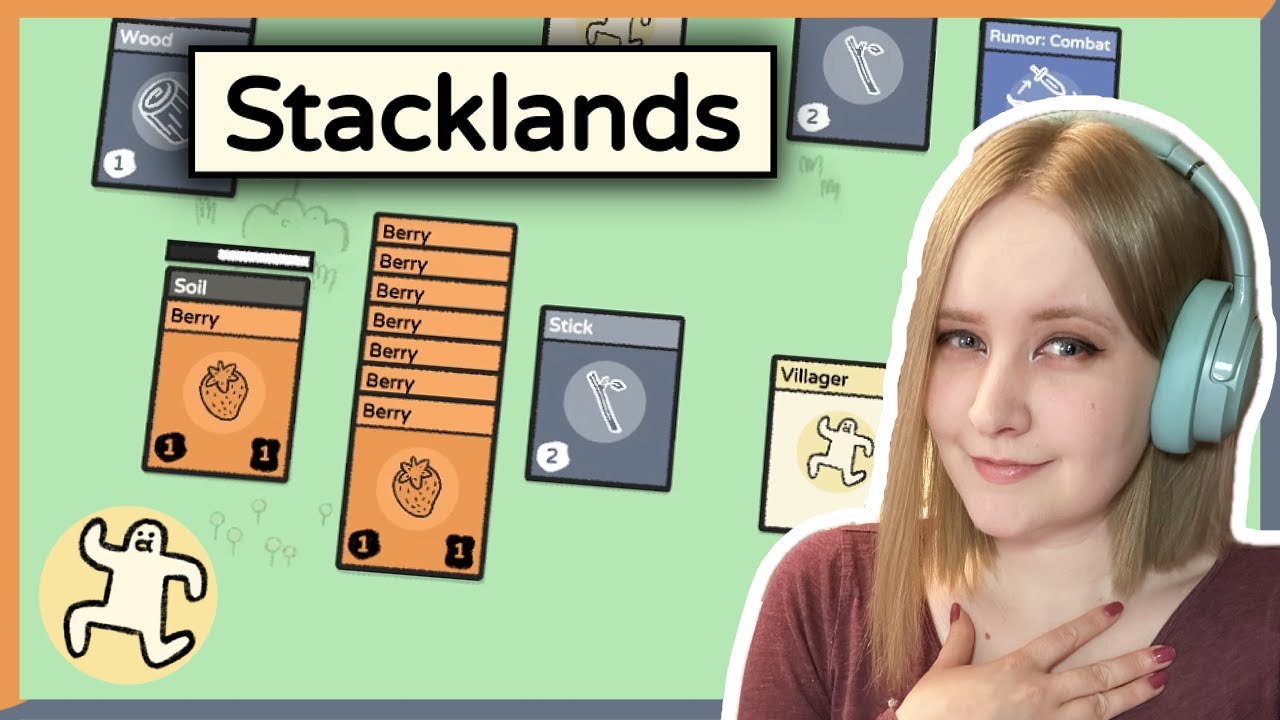 Village Builder: Playing God with Stackable Bros (Let's Try Stacklands) - YouTube