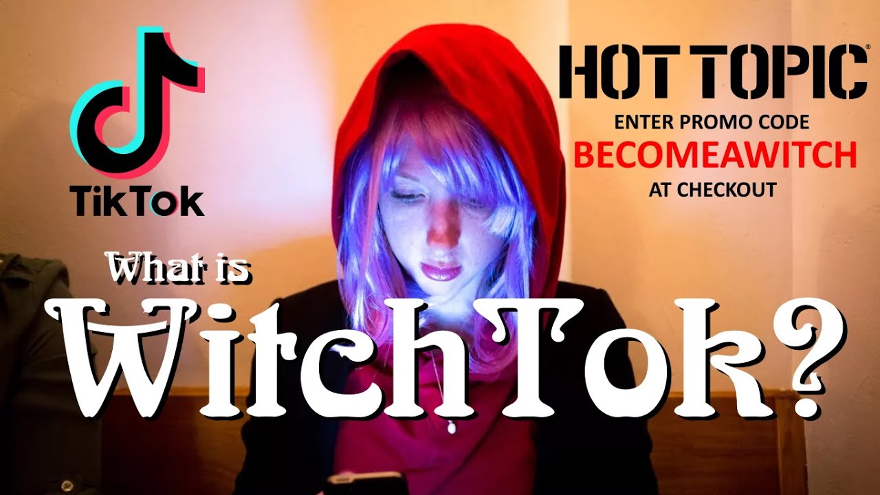 What is WitchTok? #WitchTok [Witchcraft Tiktok, Hot Topic Witch, occult ...