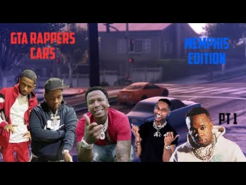GTA 5 CARS: MEMPHIS RAPPERS CARS (Moneybagg yo, Big 30, Pooh Shiesty ...