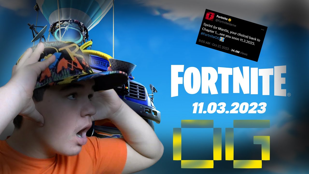 FORTNITE CHAPTER 1 RETURNS - YouTube