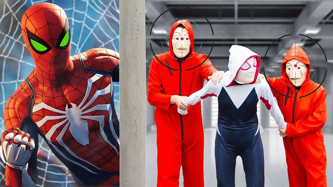 TEAM SPIDER-MAN vs SPIDER-GIRL in REAL LIFE | A Day Of Victory (Live ...