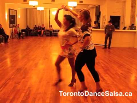 Toronto Dance Salsa Beginner Salsa Combination #51 - YouTube