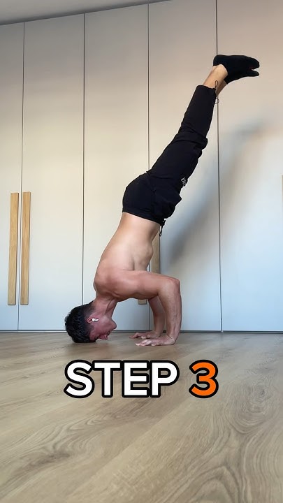 Handstand easy tutorial 🤯 #handstand #calisthenics #motivation #shorts - YouTube