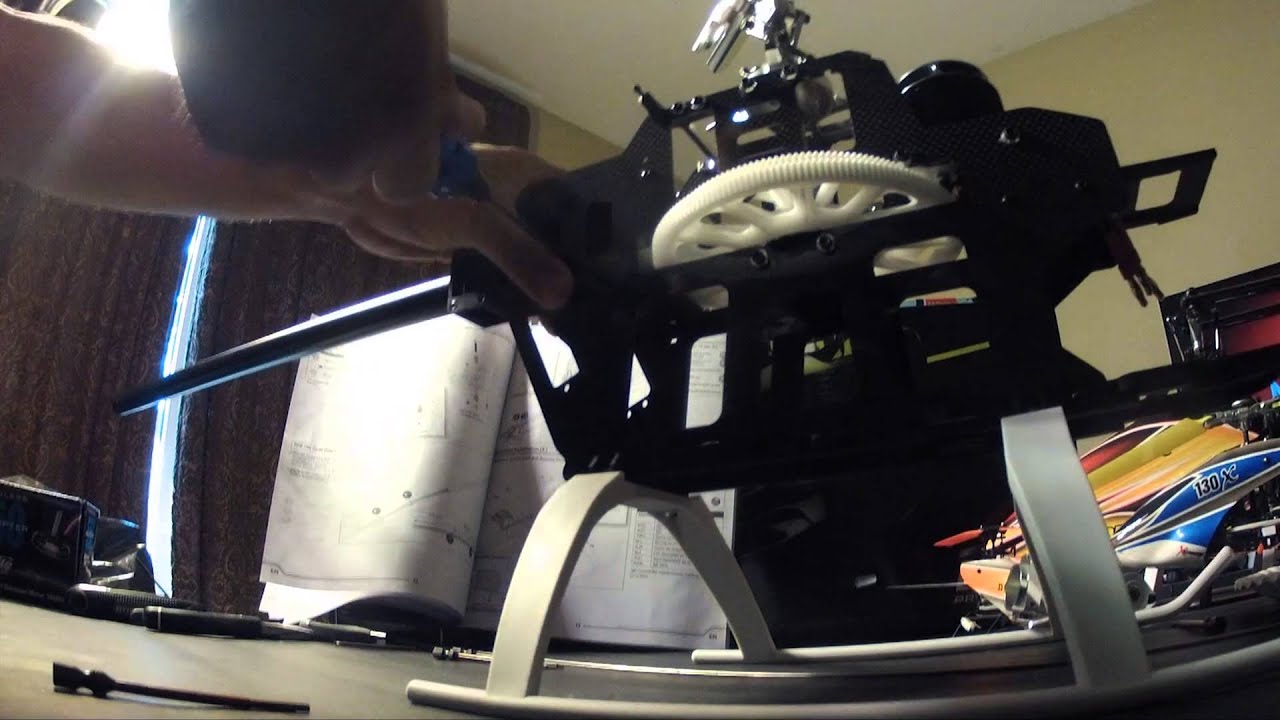 Blade 550x timelapse build Part2 - YouTube