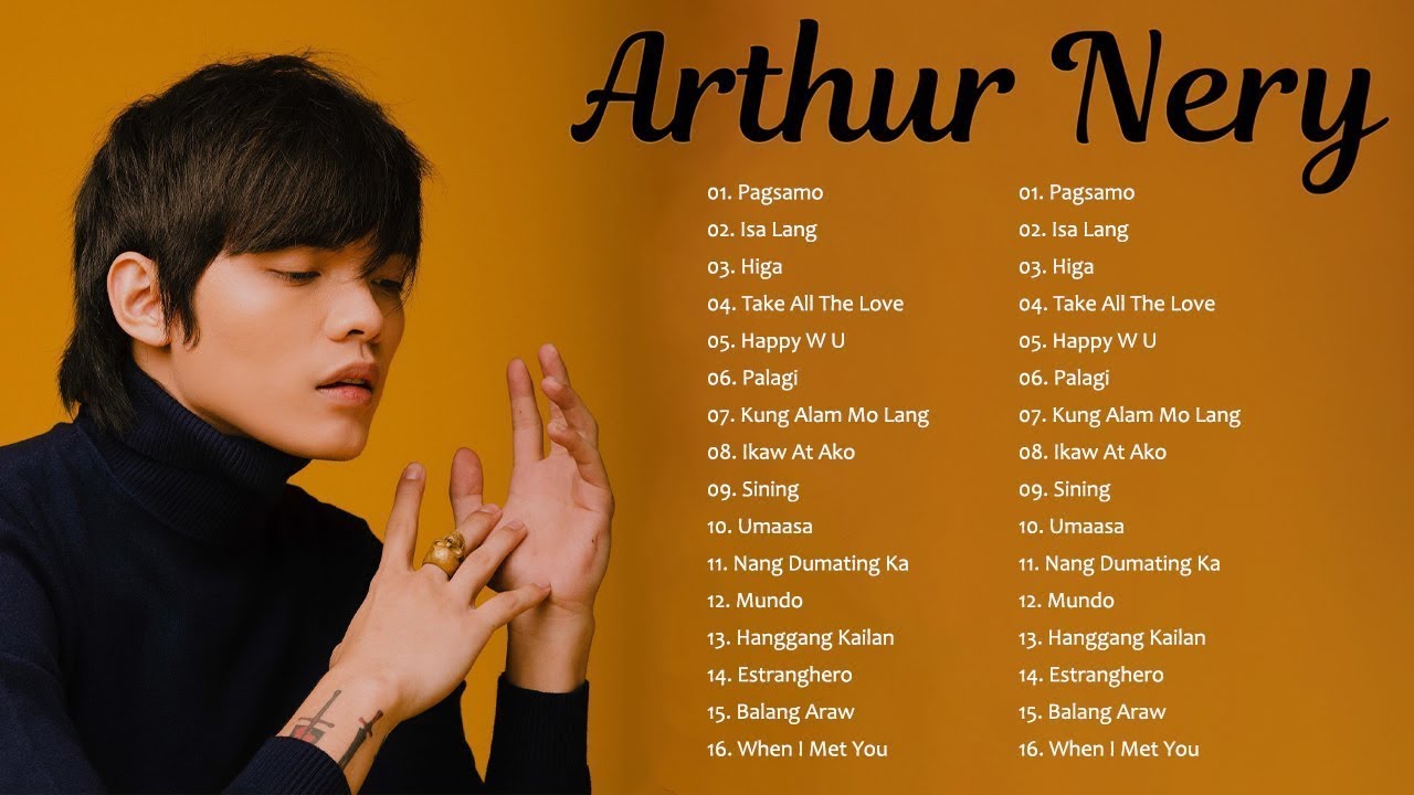 Arthur Nery Songs Playlist - Best of Arthur Nery's Songs - Best of Arthur Nery's Songs - YouTube