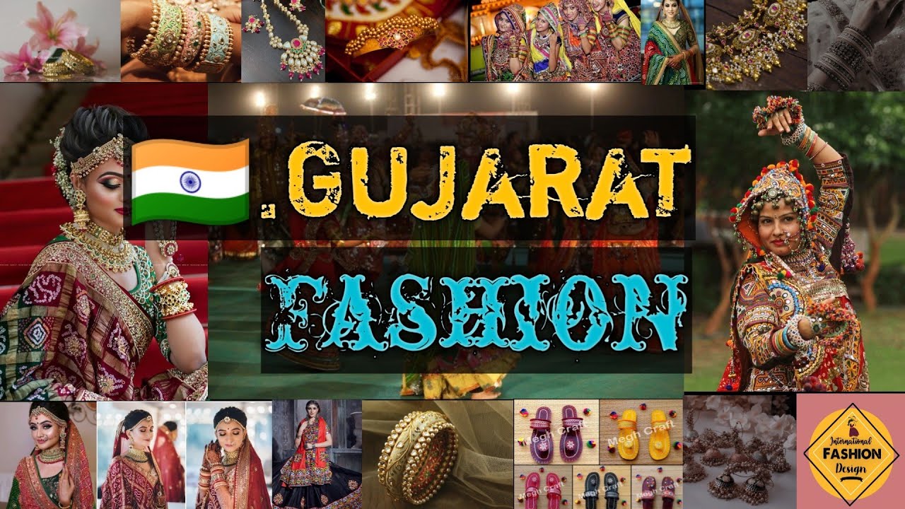🇮🇳.Gujarat Traditional Fashion Design Part-1 (Clothes, Jewellery, Shoes ...