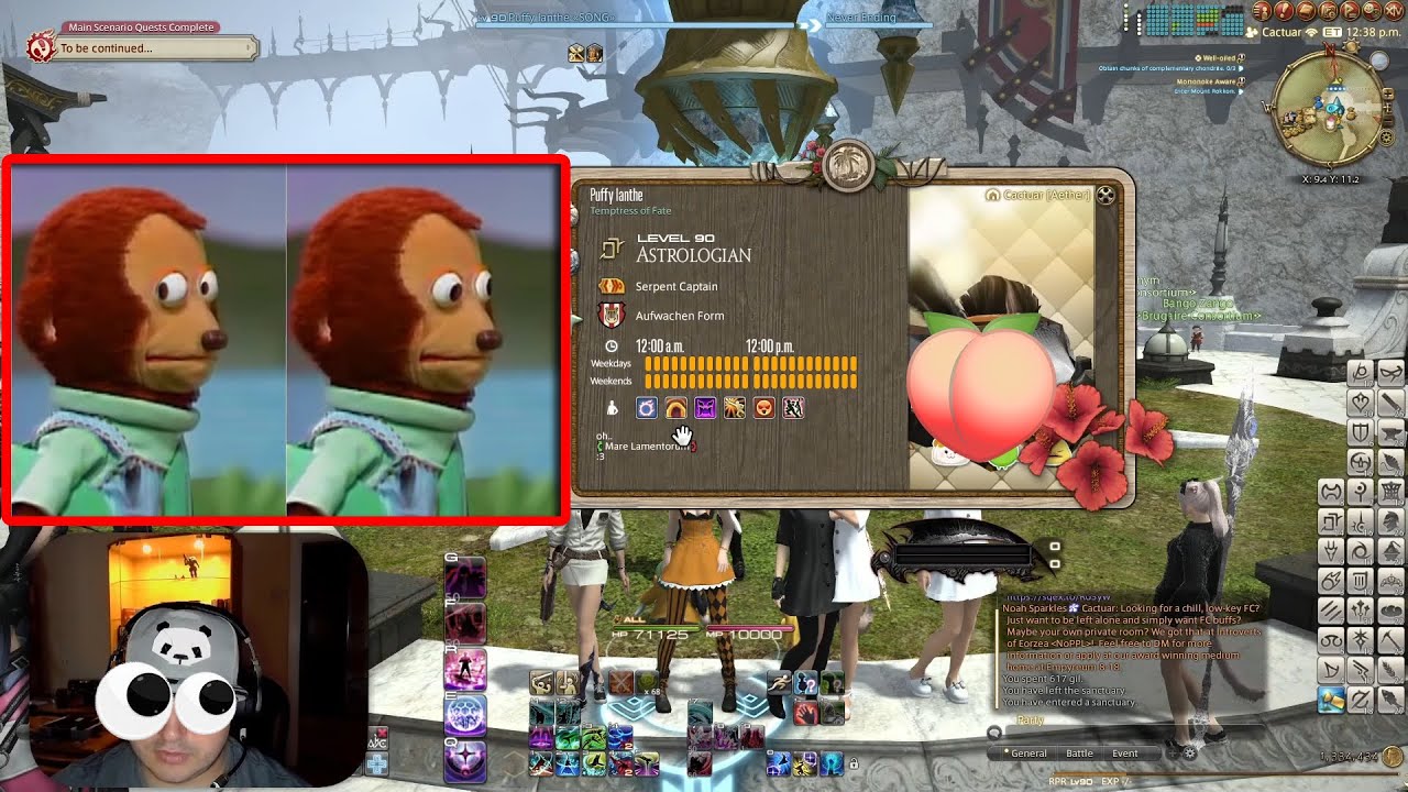 FF14 Adventure plate #1 - YouTube