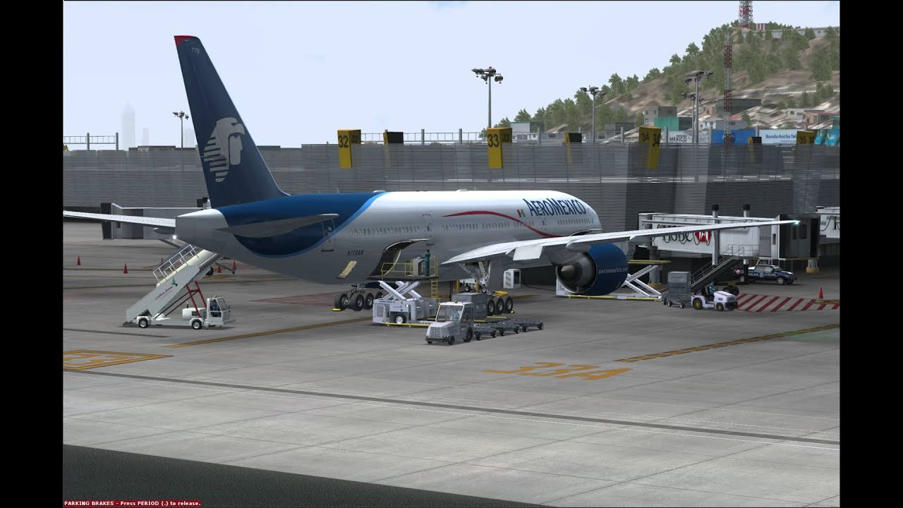 Loading PMDG 777 + GSX - YouTube