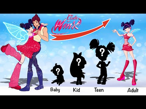 Winx Club Growing up Compilation | Fashion Wow