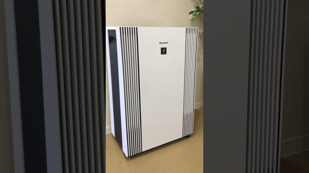 SHARP Plasmacluster Air Purifier FU-M1400/シャープ プラズマクラスター FU-M1400 - YouTube