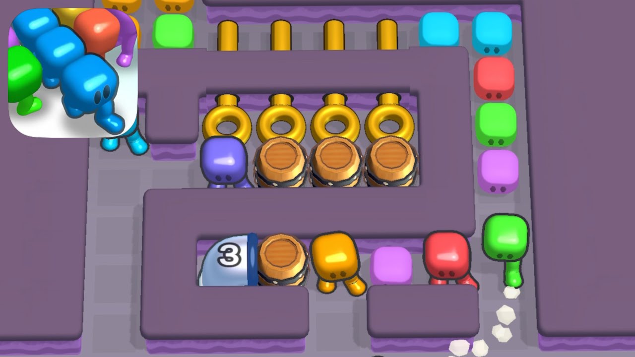 Block Jam 3D - All Levels Gameplay Android, iOS - YouTube