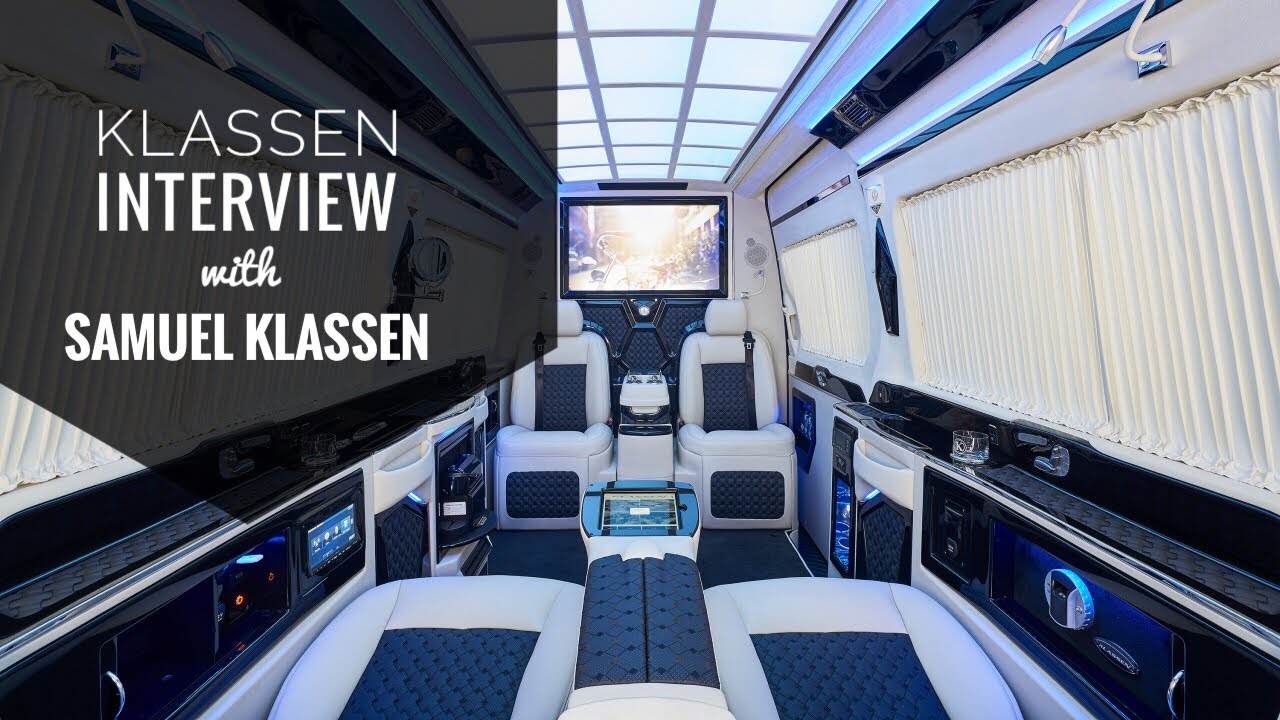 Mercedes Sprinter KLASSEN VIP Interview / with COO Samuel Klassen ...