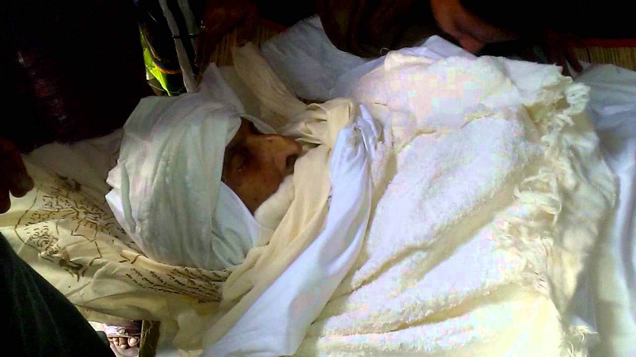 marhoom Syed Nazar Hasan s/o Syed Manzoor Hasan's funeral 1st part ...
