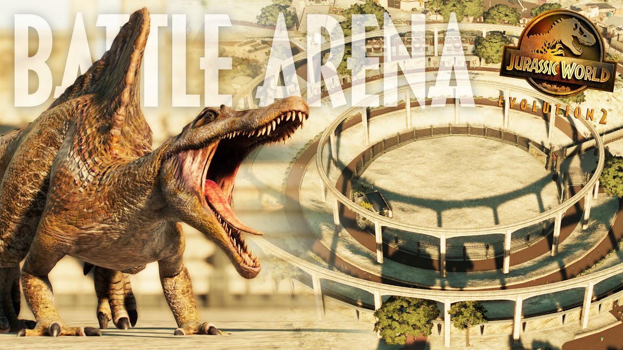 APEX DINOSAUR BATTLE ARENA | Jurassic World Evolution 2 - YouTube