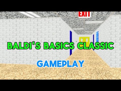 Sponge’s Basics in running away and Baldi’s Basics realistic edition ...