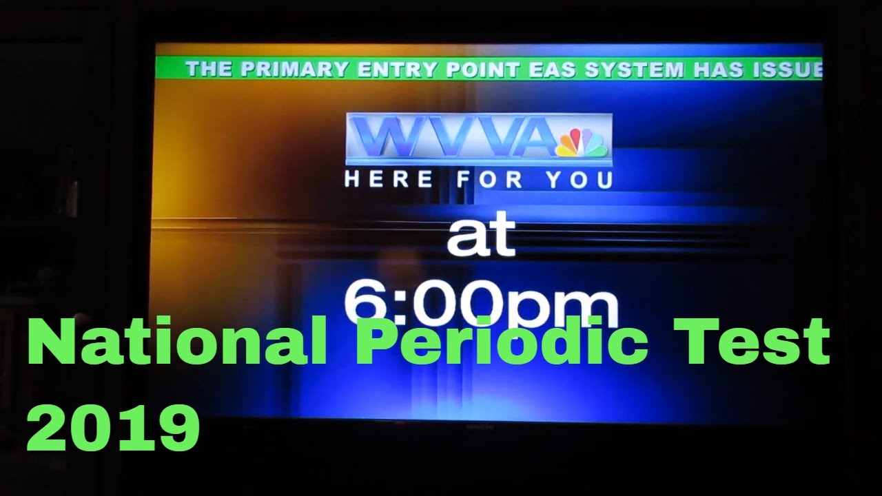 Nation Periodic EAS Test | August 7th 2019 - YouTube