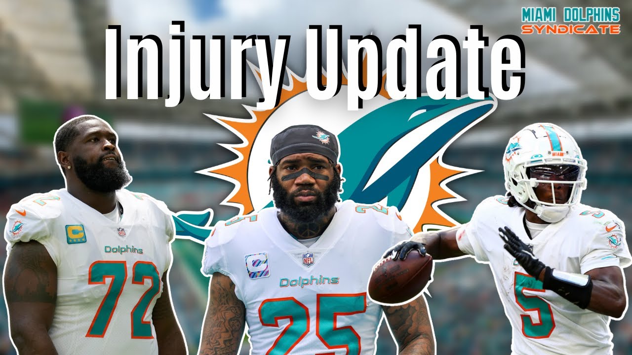 Miami Dolphins Injury Updates and More - YouTube
