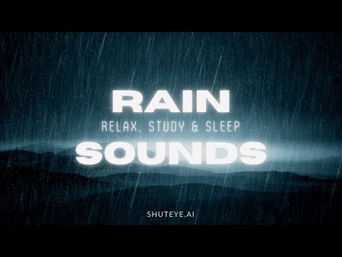 Relaxing Rain Sounds for Sleep, Meditation, Study, and Stress Relief | Sleep Music & Calming Music