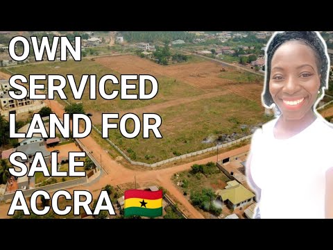 Secret Serviced Land for sale in Ghana| Amazing Opportunity | Adenta ...