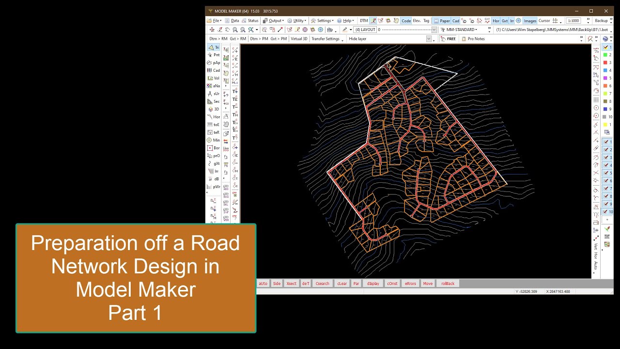 Road Network 1 - YouTube