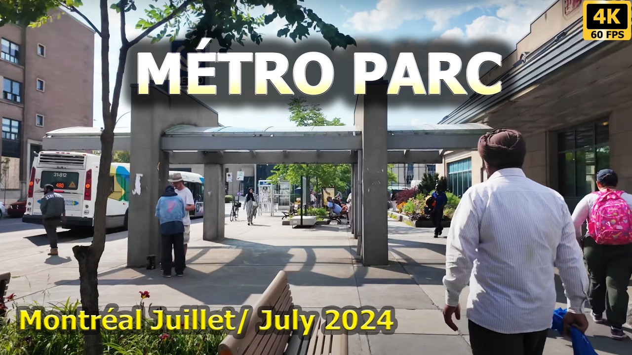 Exploring Metro Parc with Uncle Wong / Visite de la station Parc avec ...