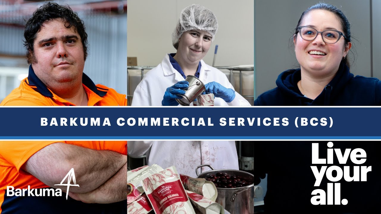 Supported Employment - Barkuma Commercial Services - YouTube