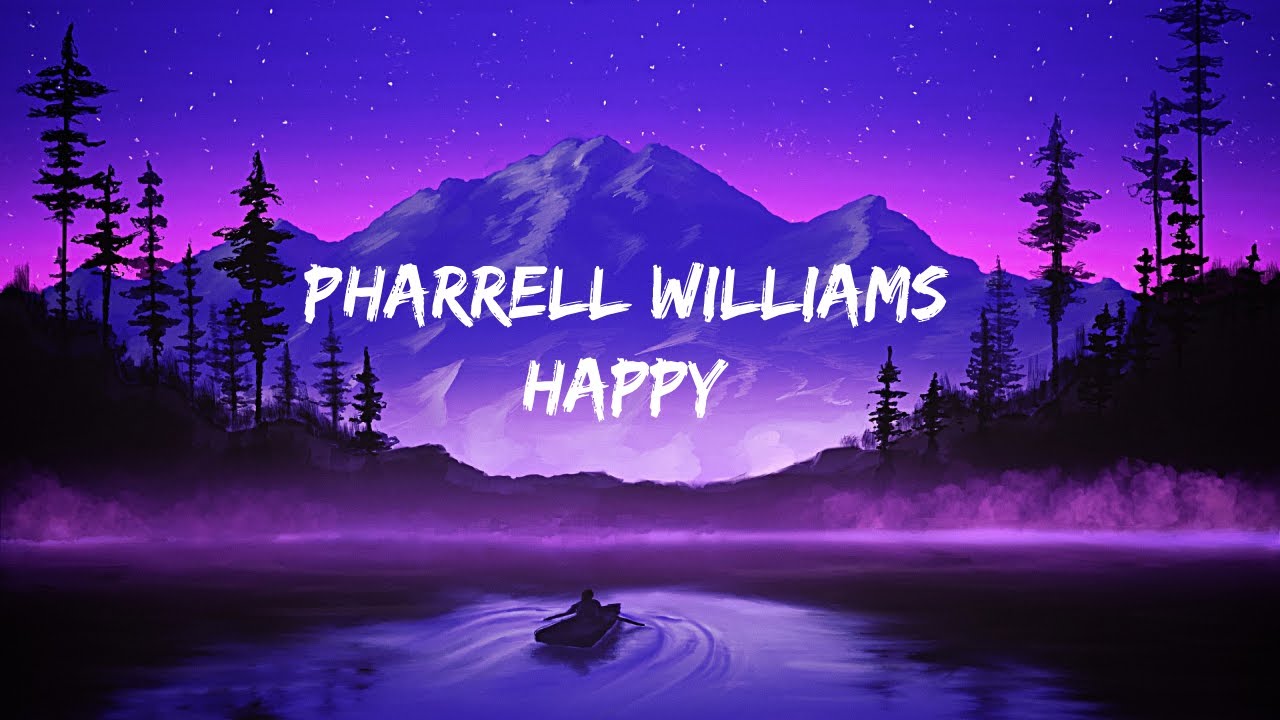 Pharrell Williams - Happy (Lyrics video) - YouTube