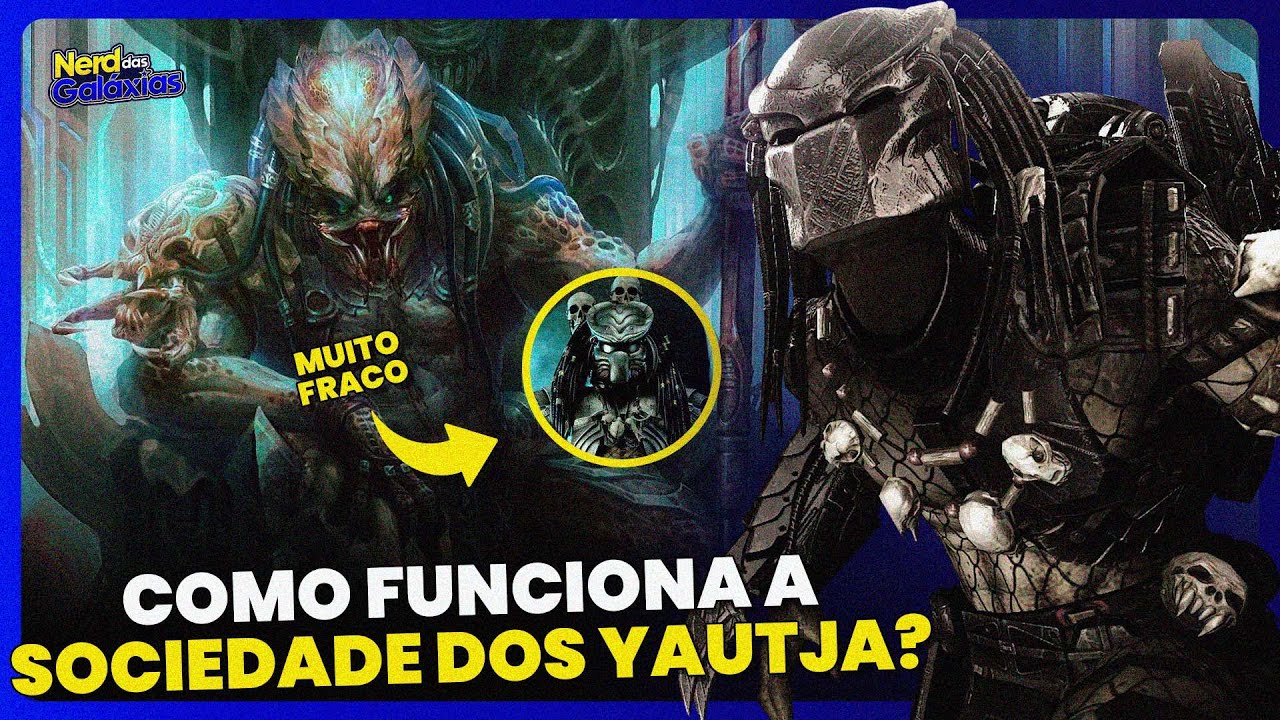 O que não te contaram sobre a SOCIEDADE dos YAUTJAS! #yautjaprime # ...