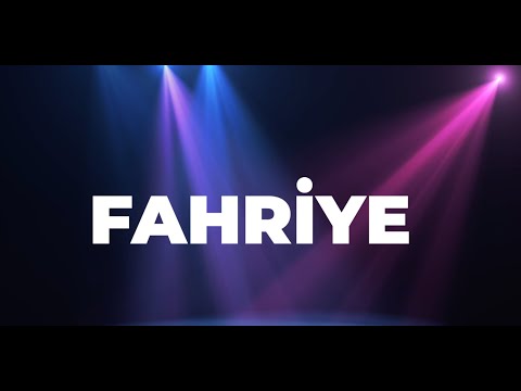 İyi ki Doğdun Fahriye (Kişiye Özel Pop Doğum Günü Şarkısı) Full Versiyon