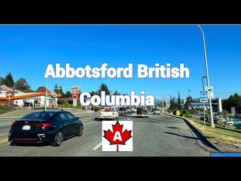 🇨🇦Abbotsford a city in British Columbia Canada–US border 5K HD ...