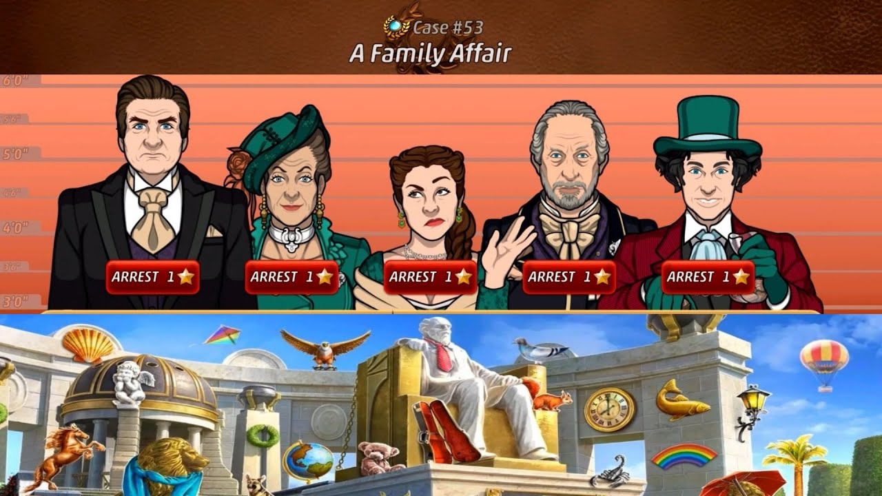 Criminal Case: Mysteries of the Past Case #53 - A Family Affair ...
