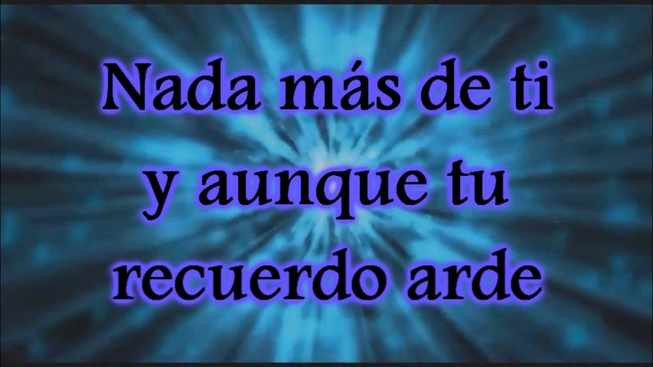 Decidiste dejarme Camila - Letra - YouTube