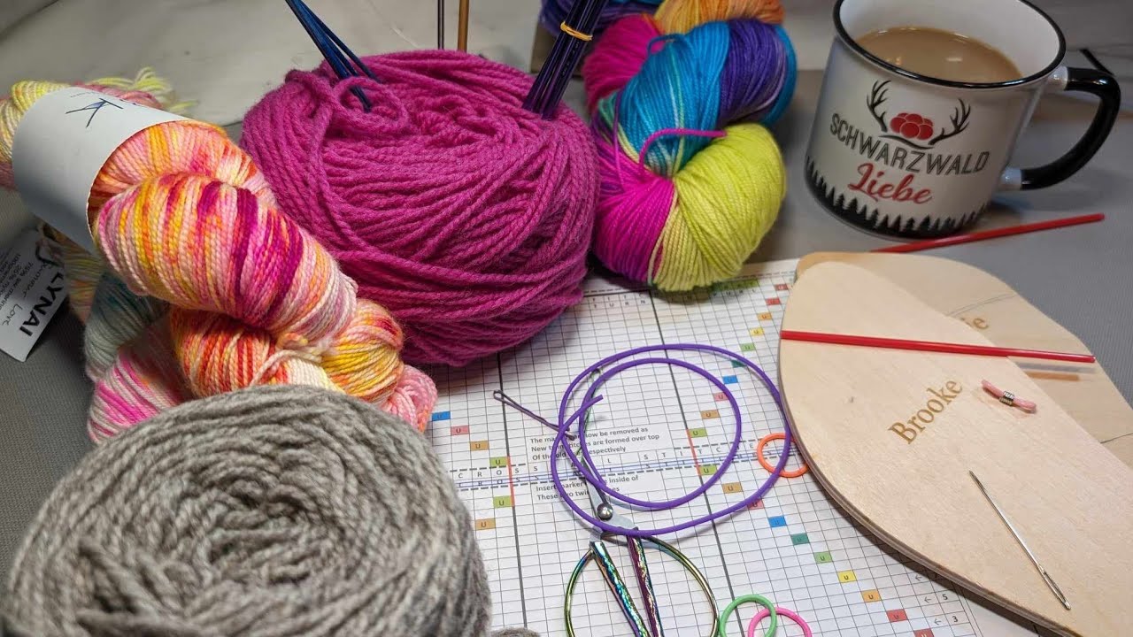 The easiest Toe up knit along Part 1, the toe - YouTube