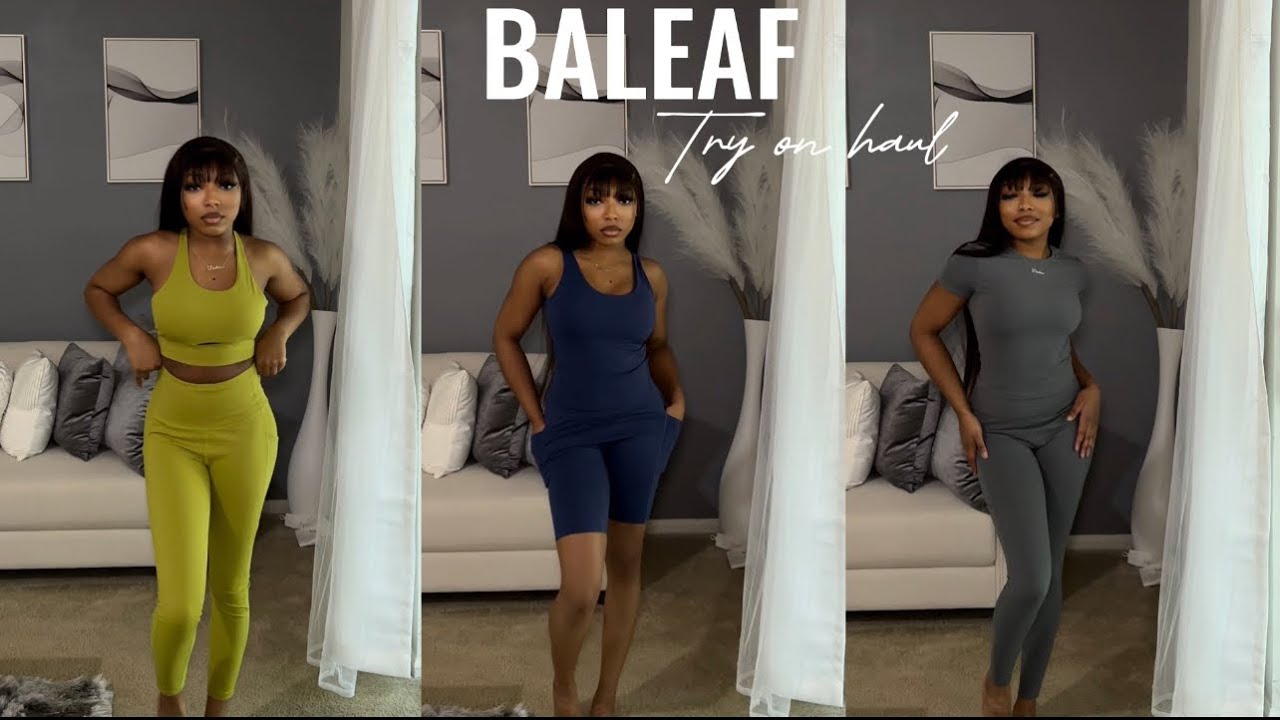 CASUAL ACTIVEWEAR LOOKBOOK FT. BALEAF *3 most comfortable workout sets ...
