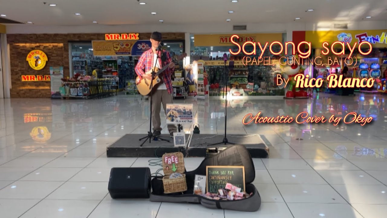 Sayong Sayo (Papel, Gunting, Bato) - Rico Blanco | Acoustic Cover by ...
