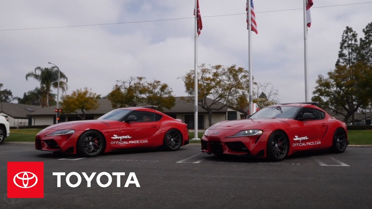 Supra: Pace Car Transport to Las Vegas Speedway | Toyota - YouTube