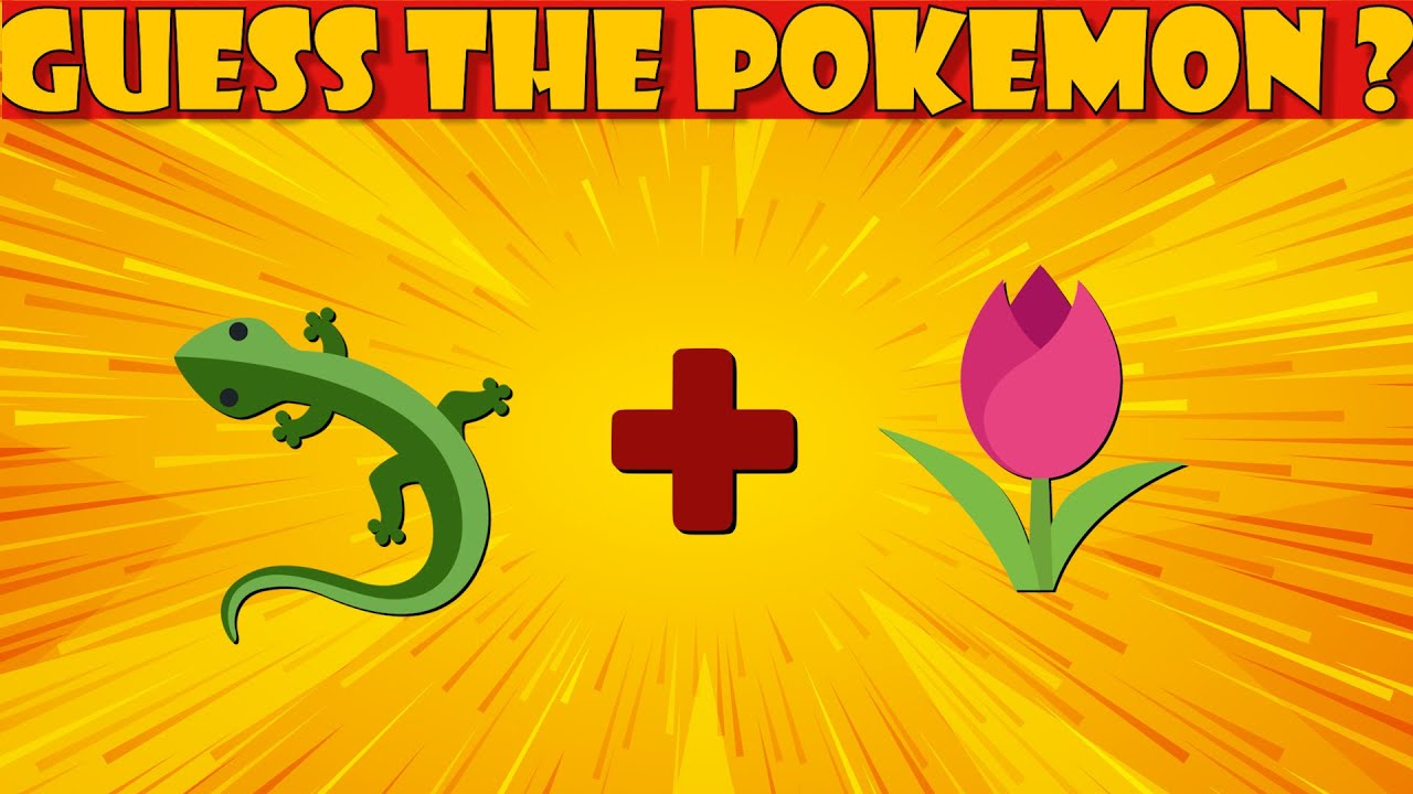 Can You Guess The Pokémon By Emoji | Can You Guess The ALL Pokemon ...