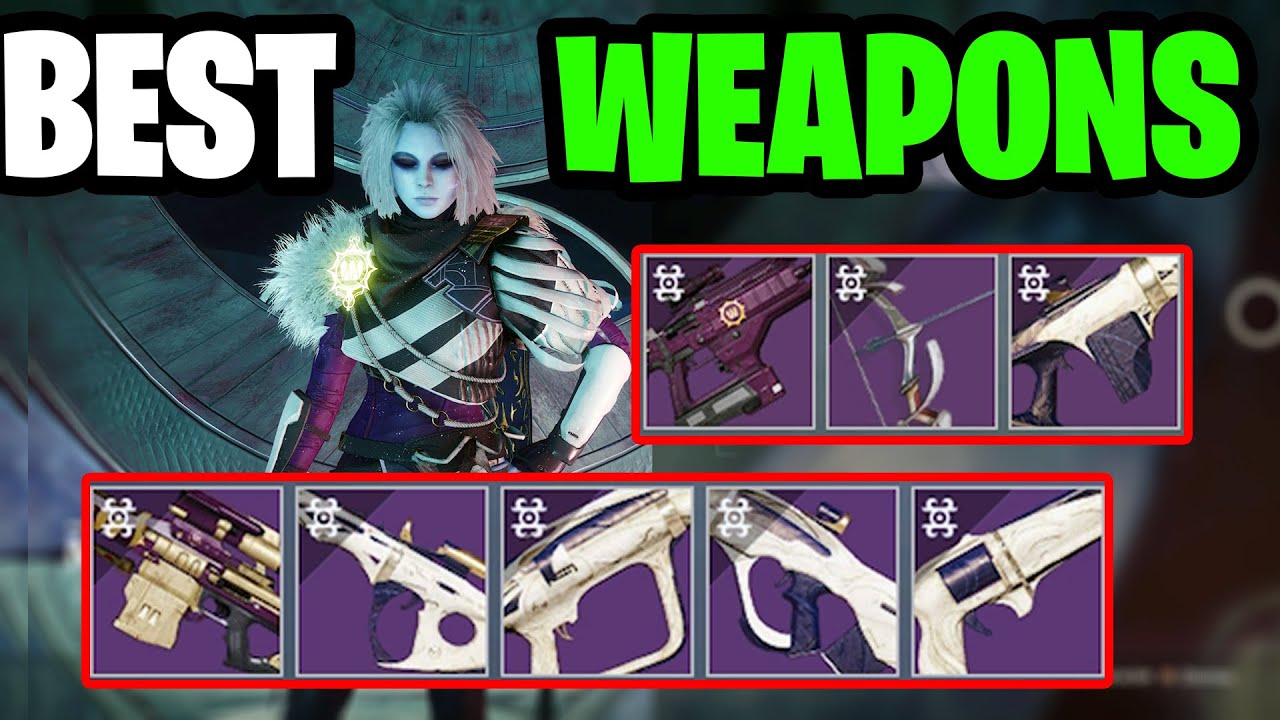 Best Last Wish Weapons | Rivens Wishes Best Free Raid Weapons | Destiny ...