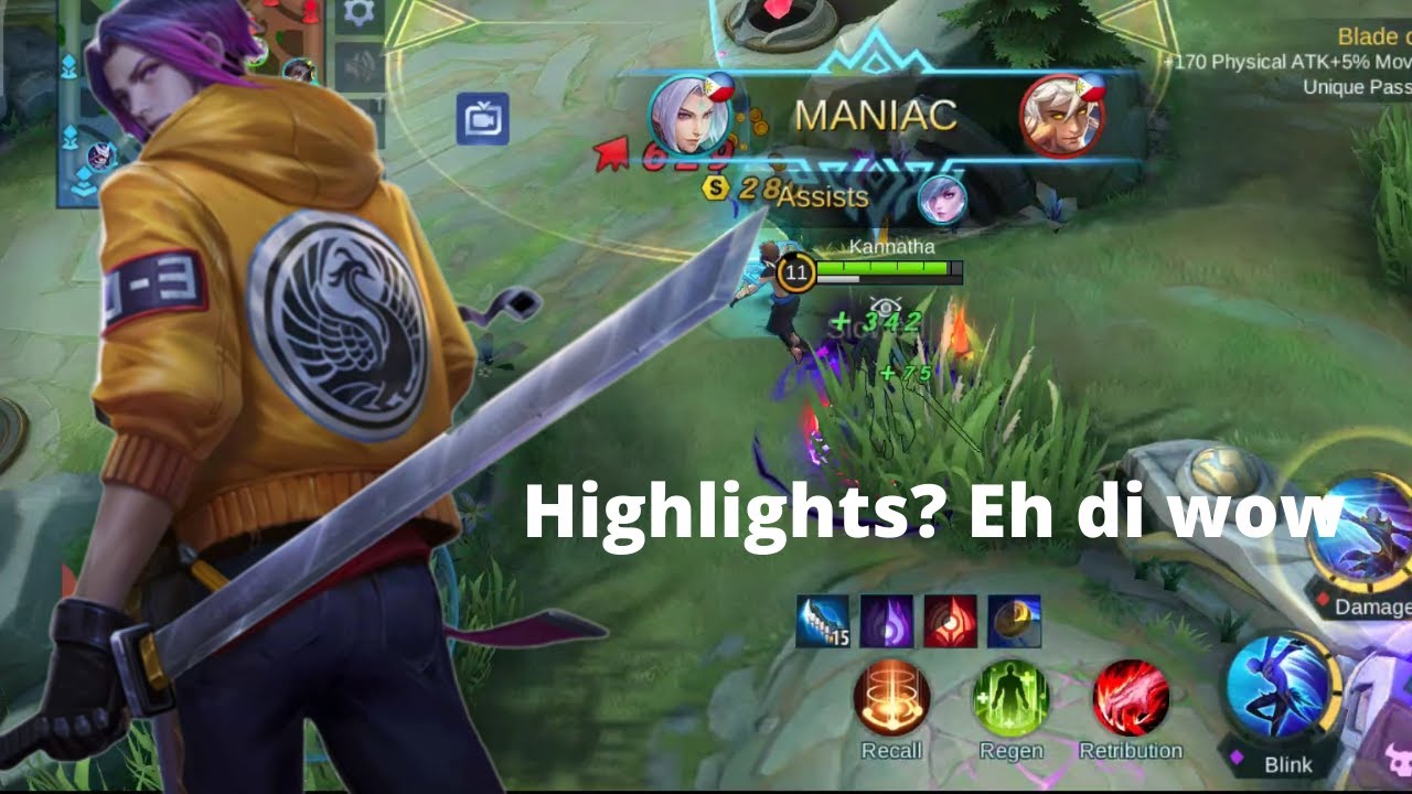 Ling Highlights MLBB Part 1 - YouTube