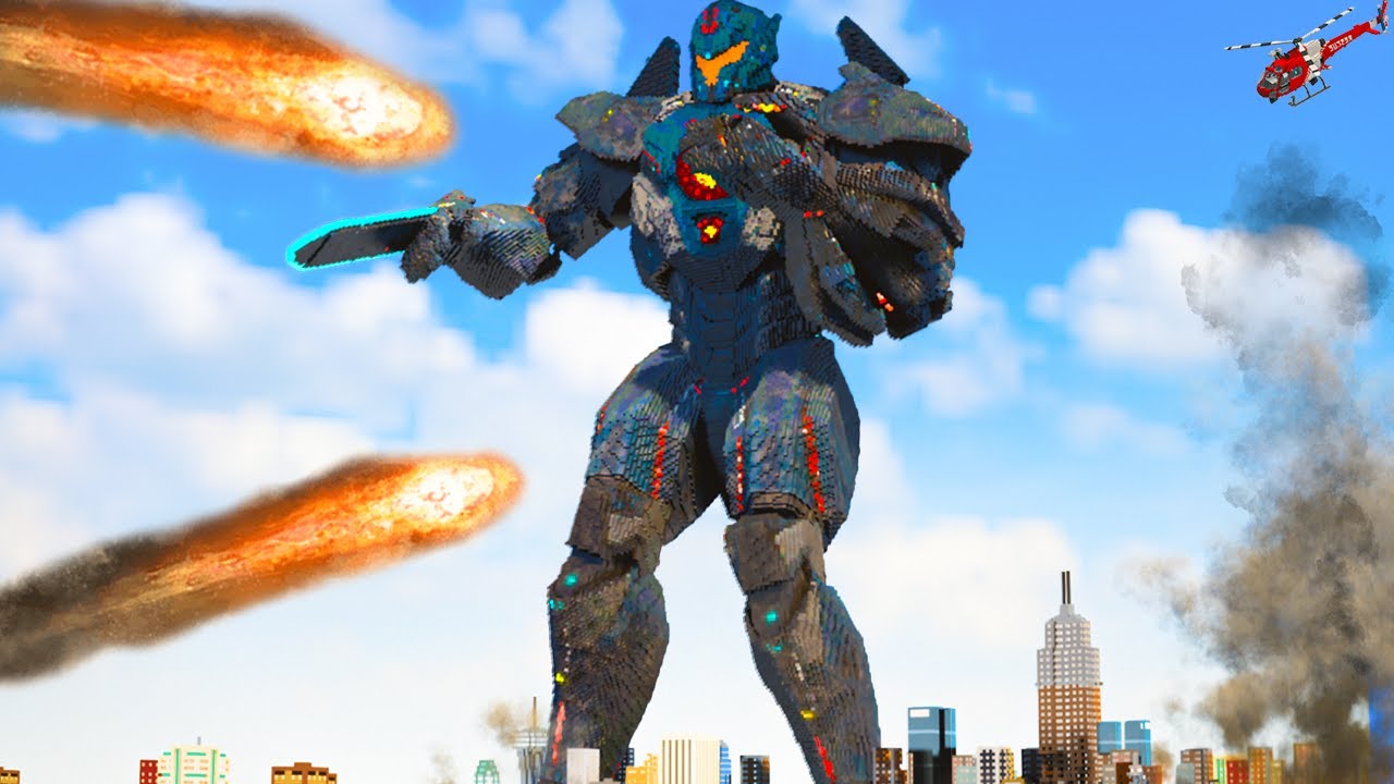 Realistic GIPSY AVENGER Destruction - 18 Ways To Kill GIPSY DANGER ...