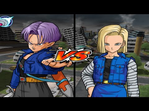 Future Trunks vs Android 18 and Android 17 - Dragon Ball Z: Budokai ...