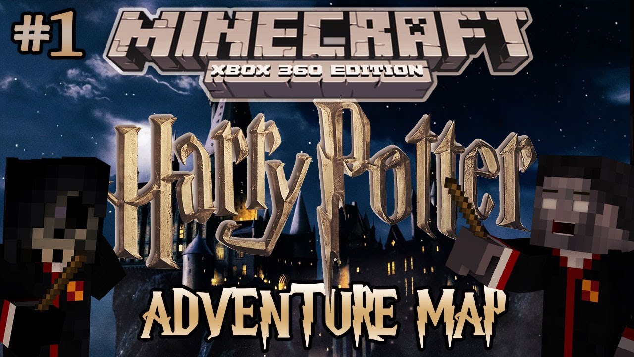 Minecraft Xbox | Harry Potter Adventure Map w/ BliTzz #1 | Exploring ...