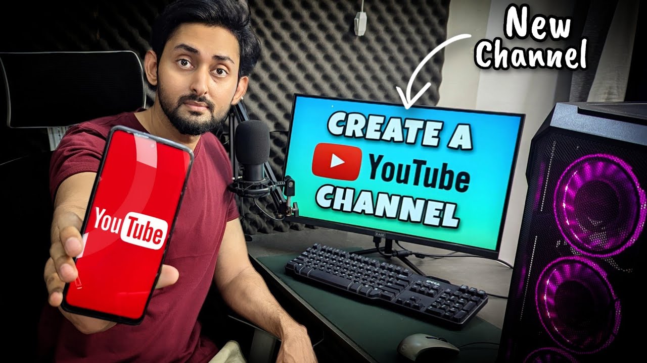 HOW TO CREATE A YOUTUBE CHANNEL | THE NOOB TECH - YouTube