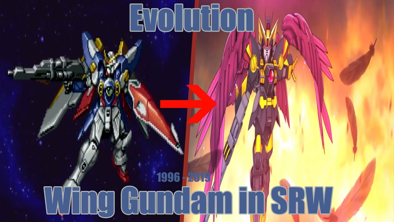 Evolution of Wing Gundam on SRW | Shin SRW - SRW DD(1996 - 2019) - YouTube