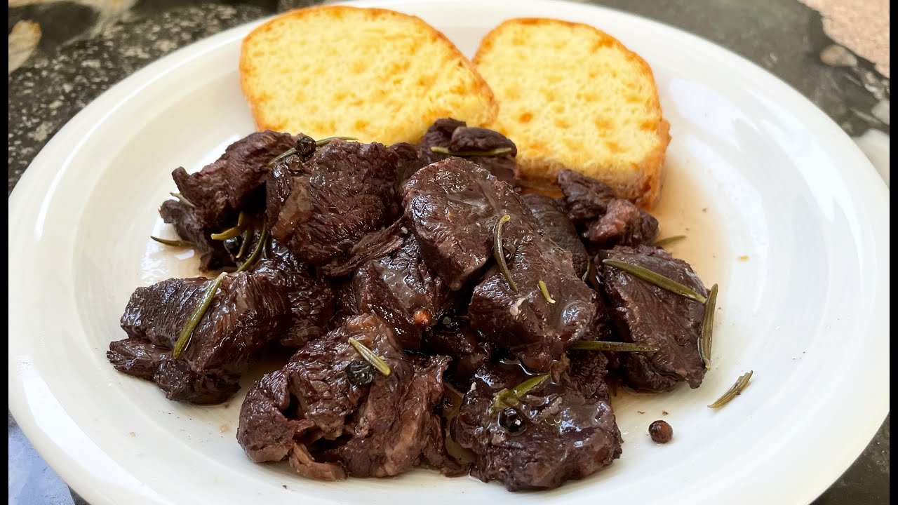 PEPOSO TOSCANO beef black pepper stew from Tuscany - classic recipe ...