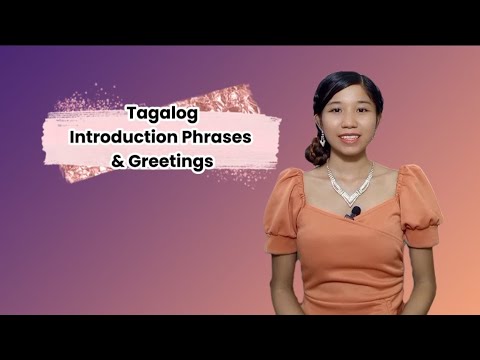 Tagalog Introduction Phrases & Greetings - YouTube