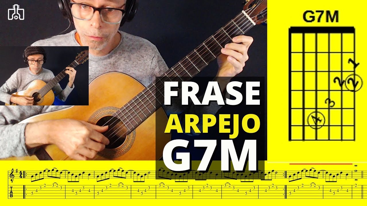 FRASEADO USANDO O ARPEJO DE G7M Violão Para Todos - YouTube