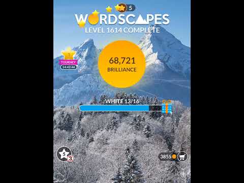 Wordscapes Level 1614 Answers - YouTube