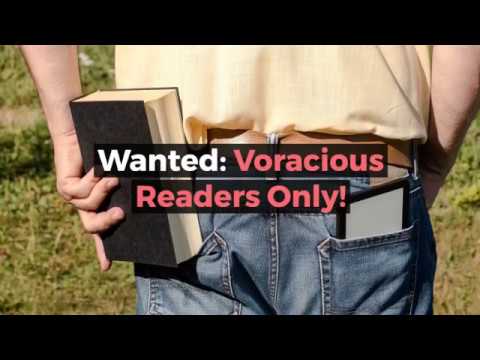 Wanted: Voracious Readers Only! - YouTube
